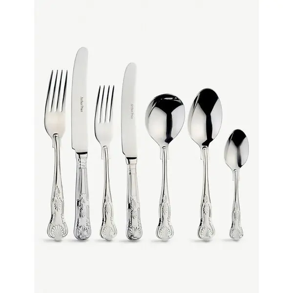 ARTHUR PRICE Kings 58 Piece Canteen Stainless Steel Cutlery Set For 8 - One-color