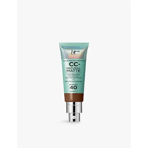 IT COSMETICS Your Skin But Better Natural Matte Spf 40 Cc+ Foundation 32ml - Deep Bronze