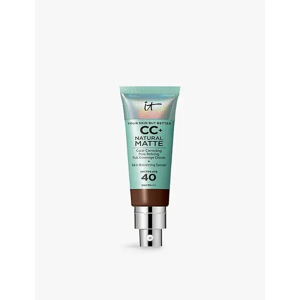 IT COSMETICS Your Skin But Better Natural Matte Spf 40 Cc+ Foundation 32ml - Deep Mocha