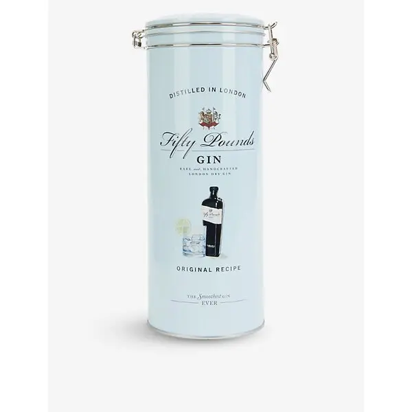 GIN Fifty Pounds Orial Recipe Tin
