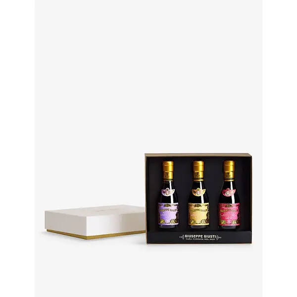 GIUSEPPE GIUSTI Balsamic Truffle, Fig And Raspberry Pack Of Three 300ml - One-color