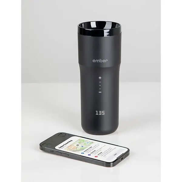 EMBER Mug²+ Heated Stainless-steel Smart Travel Mug 355ml