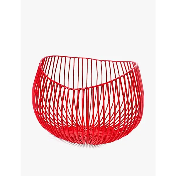 SERAX Antonino Sciortino Gio Metal Basket 23cm - Red