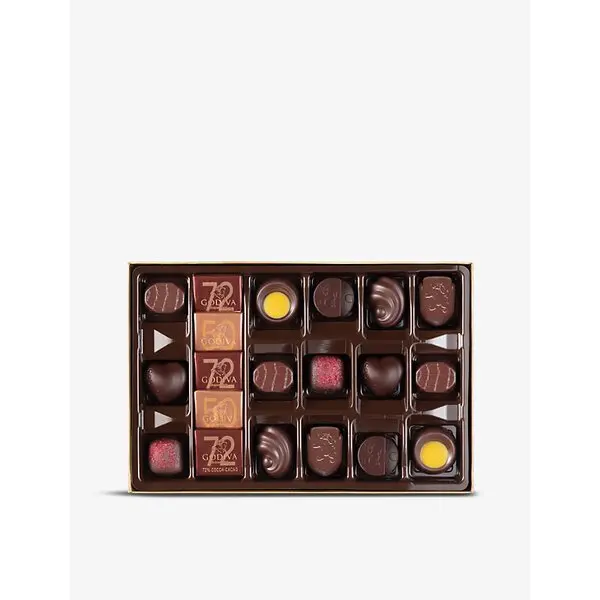 GODIVA Gold Collection 20-piece Dark Chocolate Assortment 187g