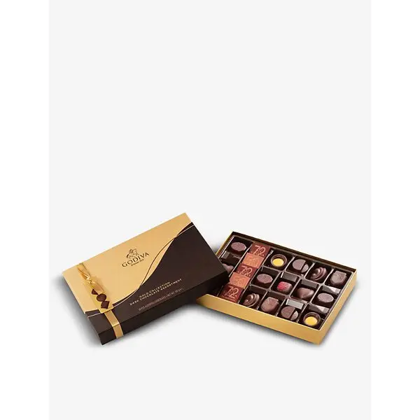 GODIVA Gold Collection 20-piece Dark Chocolate Assortment 187g
