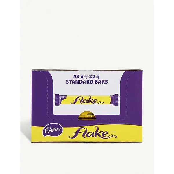 CADBURY Flake Milk Chocolate Bars Box Of 48 - One-color