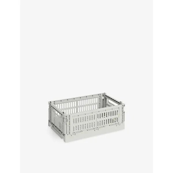 HAY Stackable Small Crate - Grey