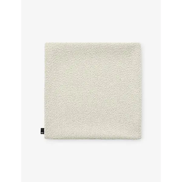 HAY Texture Square Woven Cushion 50cm X 50cm - Cream Melange