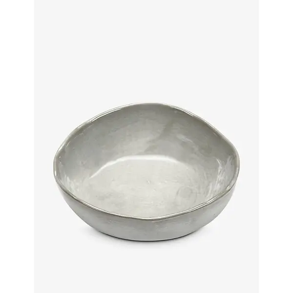SERAX La Mère Irregular Medium Stoneware Bowl 16.5cm - White