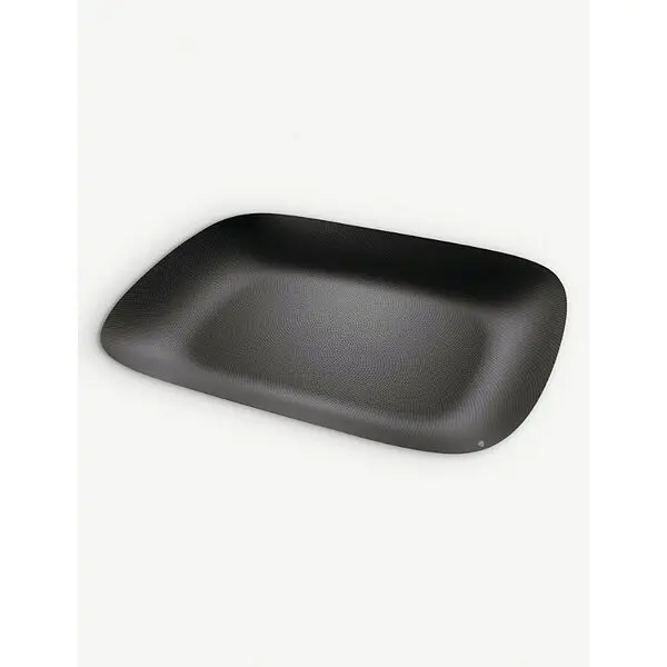 ALESSI Moire Steel Tray 45cm