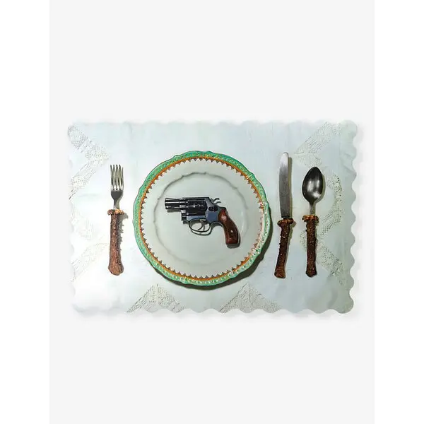 SELETTI Toiletpaper Bon Appetit Tablemat 45cm - One-color