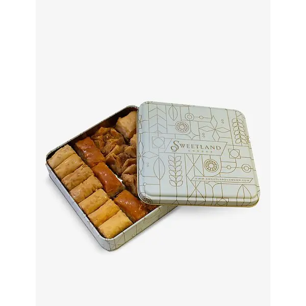 SWEETLAND Premium Mixed Nuts Baklava Tin 500g - One-color