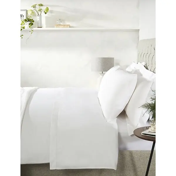 THE WHITE COMPANY Row Cord Egyptian-cotton Pillowcase 75x50cm