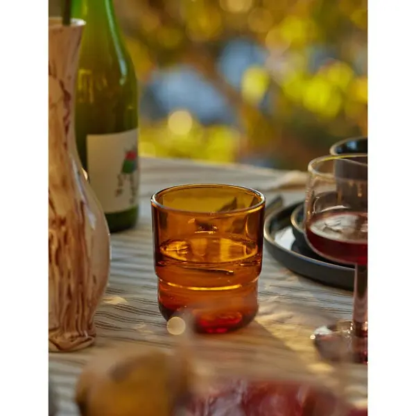 OUR PLACE Night + Day Water Glasses Set Of Four - Sunset