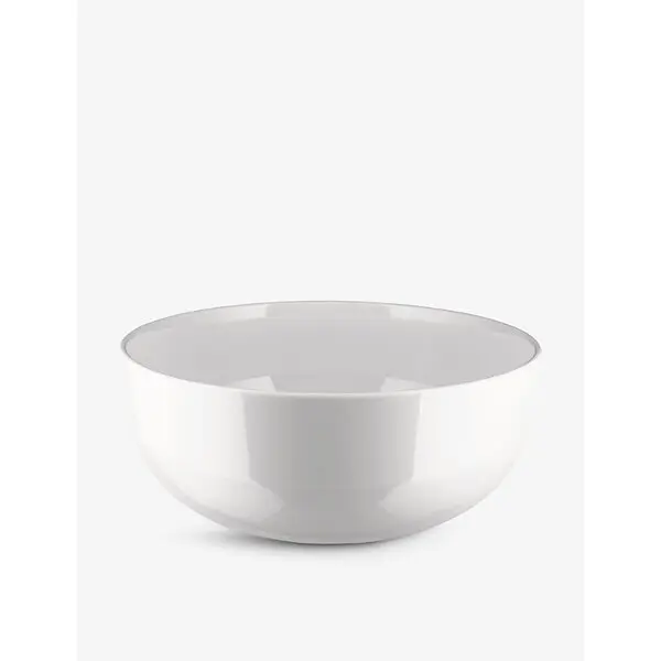 ALESSI Itsumo Porcelain Salad Bowl 25cm - White