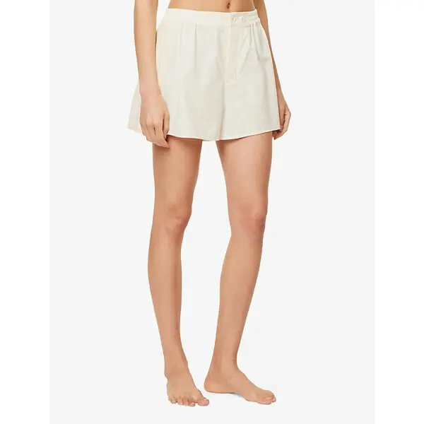 HAY Outline Relaxed-fit Mid-rise Pyjama Shorts