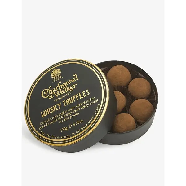 CHARBONNEL ET WALKER Dark Chocolate Whisky Truffles 130g - One-color