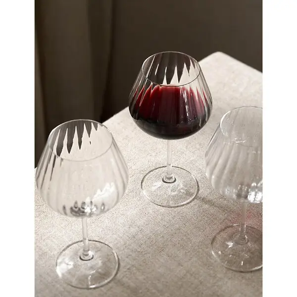 THE WHITE COMPANY Skye Optic Balloon-shape Glasses Set Of Four