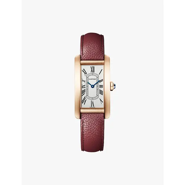 CARTIER Tank Américaine Quartz Watch - Rose Gold
