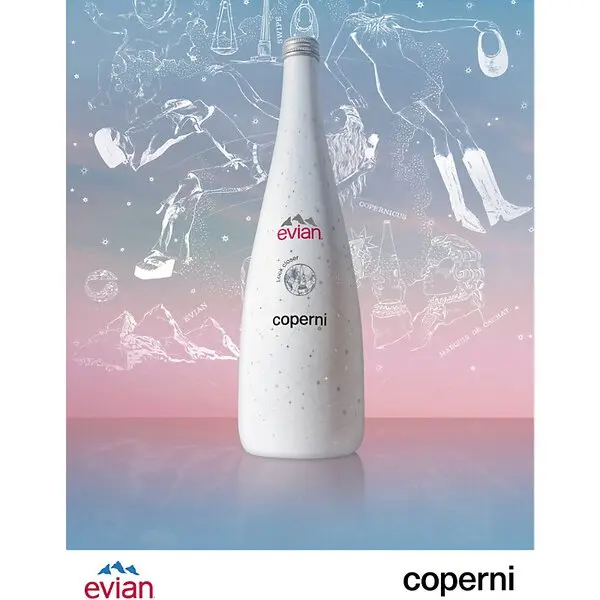 EVIAN X Coperni Still Water 750ml