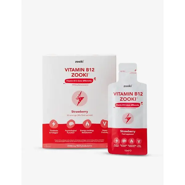 YOURZOOKI Vitamin B12 Zooki Strawberry 30 X 10ml Sachets - One-color