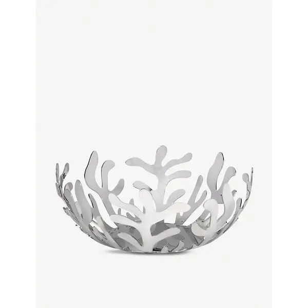 ALESSI Mediterraneo Stainless Steel Fruit Bowl 25cm - Nocolor
