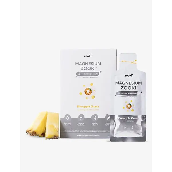 YOURZOOKI Zooki Magnesium Pineapple And Guava Supplement 30 Sachets