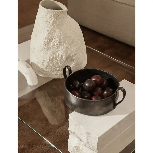 FERM LIVING Flow Circular Porcelain Centrepiece 12.5cm