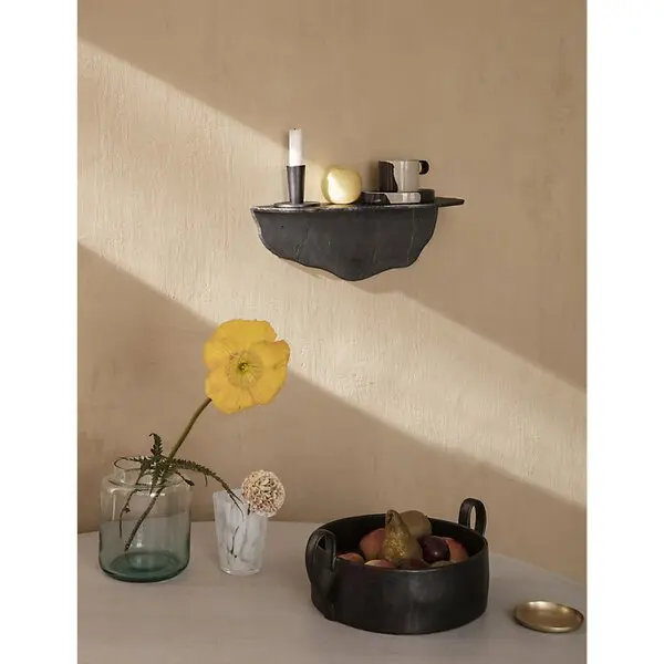 FERM LIVING Flow Circular Porcelain Centrepiece 12.5cm