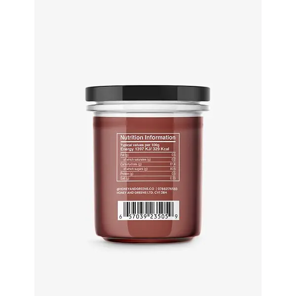 HONEY & GREENS British Blackcurrant Honey 240g
