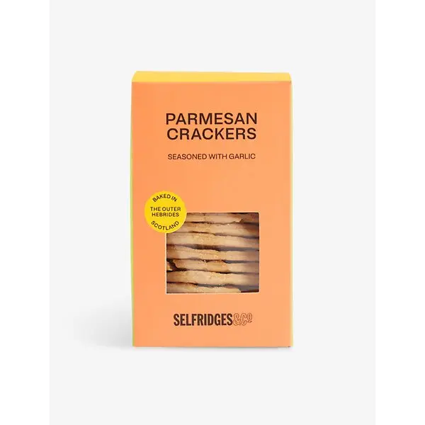 SELFRIDGES SELECTION Parmesan And Garlic Crackers 150g