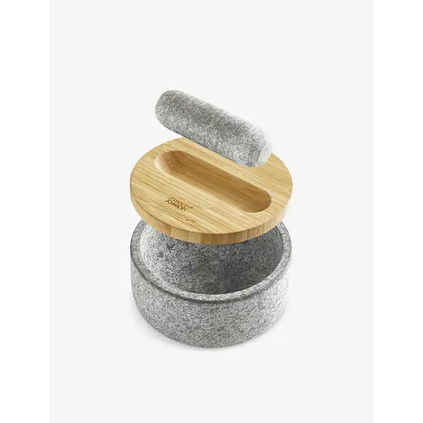 JOSEPH JOSEPH Dash Granite And Bamboo Pestle And Mortar Set
