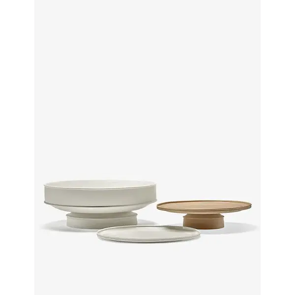 SERAX Kelly Wearstler Dune Porcelain Cake Stand 33cm