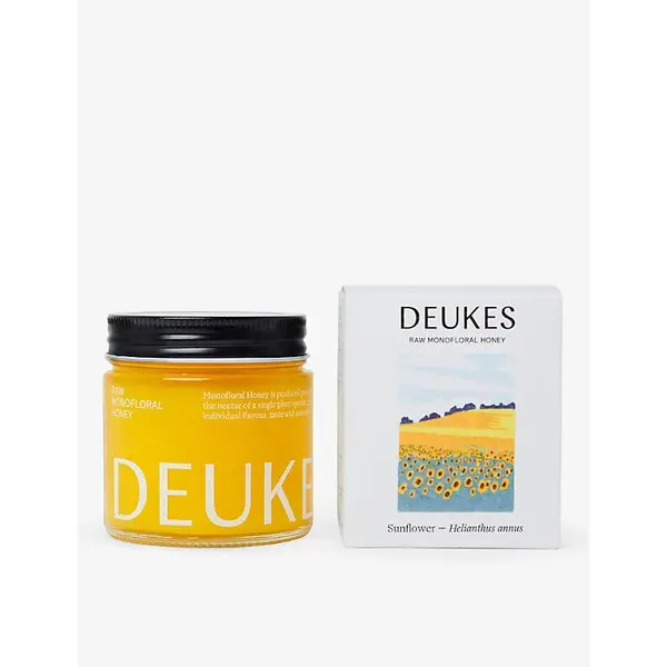 DEUKES Raw Monofloral Sunflower Honey 250g