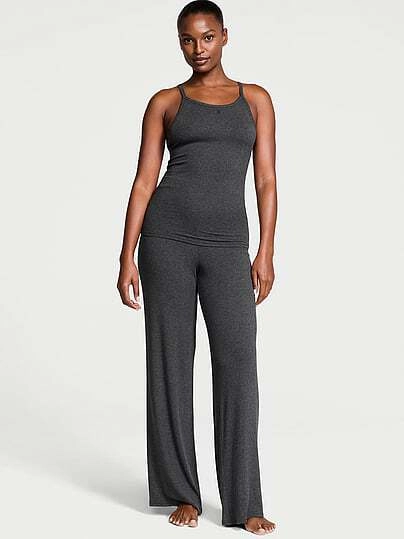 Victoria's Secret Sosoft™ Modal Ribbed Tank & Pants Set - Grey