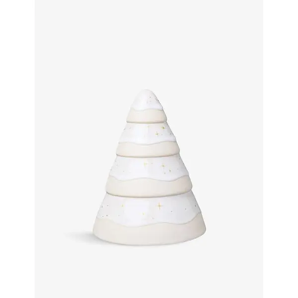 VILLEROY & BOCH Winter Glow Star-pattern Porcelain Tree