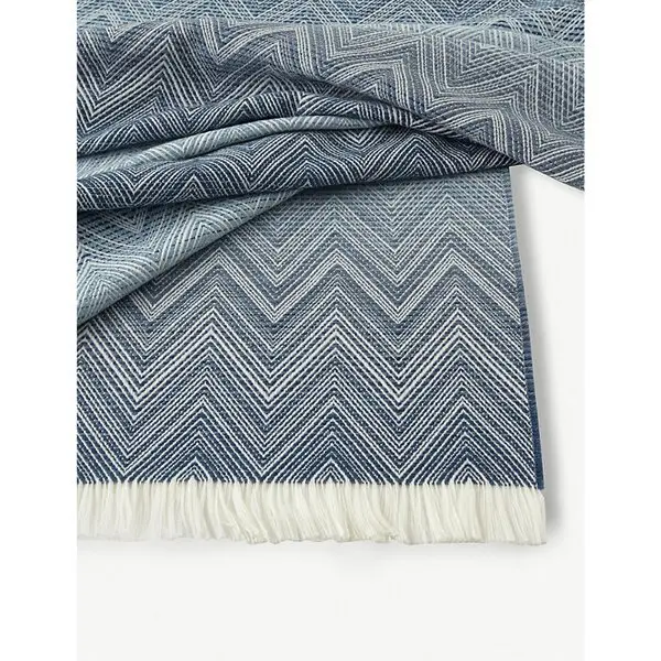 Missoni Timmy Lambs Wool Throw 190 X 130cm