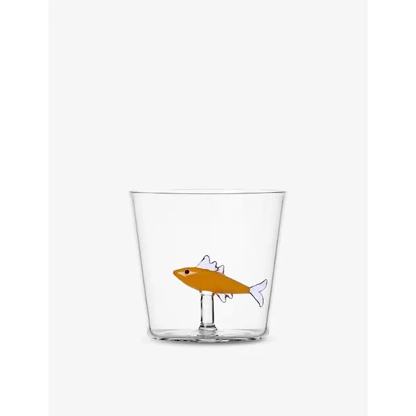 ICHENDORF MILANO Marine Garden Sardine Glass Tumbler 8cm - One-color