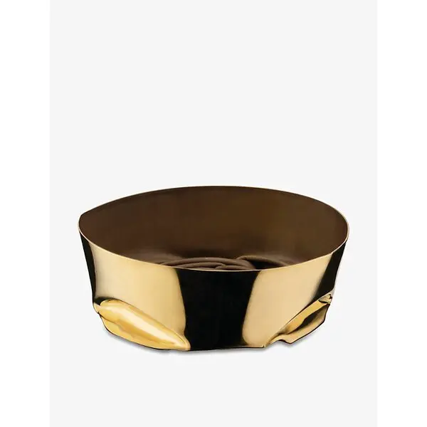 ALESSI Compressioni Brass Object 12cm