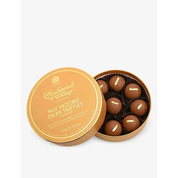 CHARBONNEL ET WALKER Hazelnut Cream And Milk Chocolate Truffles 120g - One-color