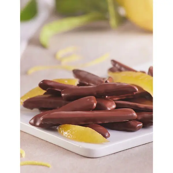 LAVORATTI 1938 Dark Chocolate-covered Lemon Rinds 60g