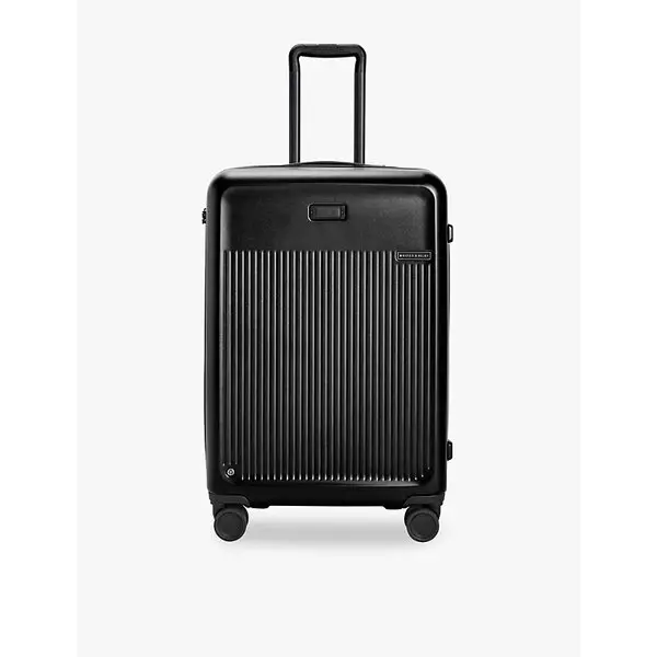 Briggs & Riley Sympatico Medium Four-wheel Expandable Shell Suitcase - Black