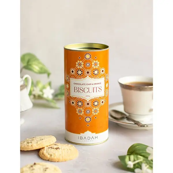 IBADAH LONDON Chocolate Chip And Orange Biscuits 160g