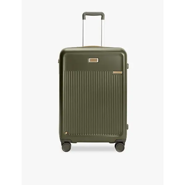 Briggs & Riley Sympatico Medium Expandable Suitcase - Olive