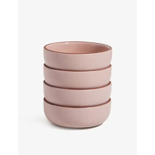 OUR PLACE Mini Ceramic Bowls Set Of Four - Char