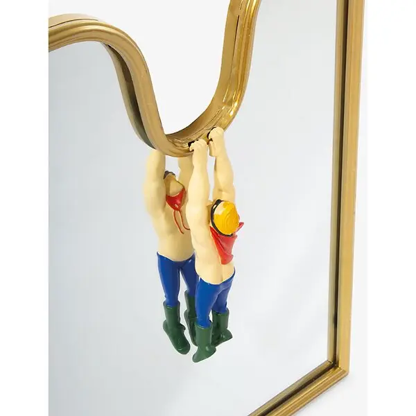 SELETTI Circus Characters Resin And Glass Mirror 35cm X 45cm