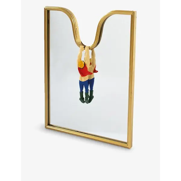 SELETTI Circus Characters Resin And Glass Mirror 35cm X 45cm