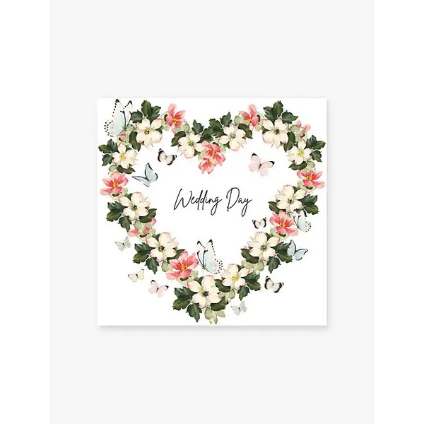 FIVE DOLLAR SHAKE Wedding Day Greetings Card 16cm X 16cm - One-color