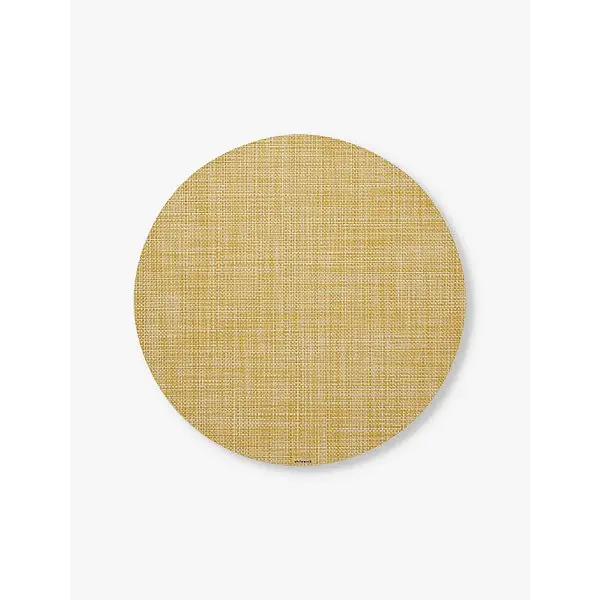 CHILEWICH Round Woven Placemat 38cm