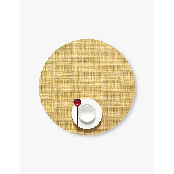 CHILEWICH Round Woven Placemat 38cm